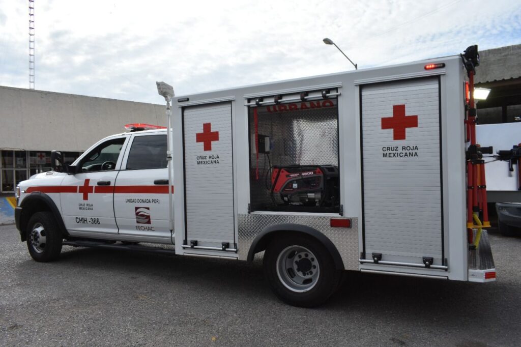 Entrega FECHAC ambulancia y unidad de rescate a la Cruz Roja ...