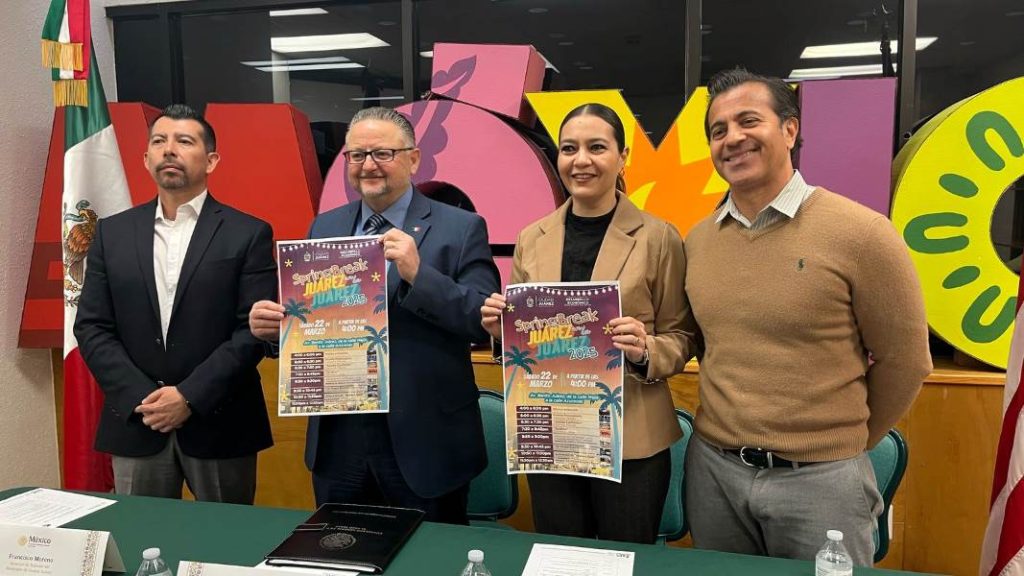 Preparan el “Spring Break en la Juárez 2025” - Asiescomo.com.mx