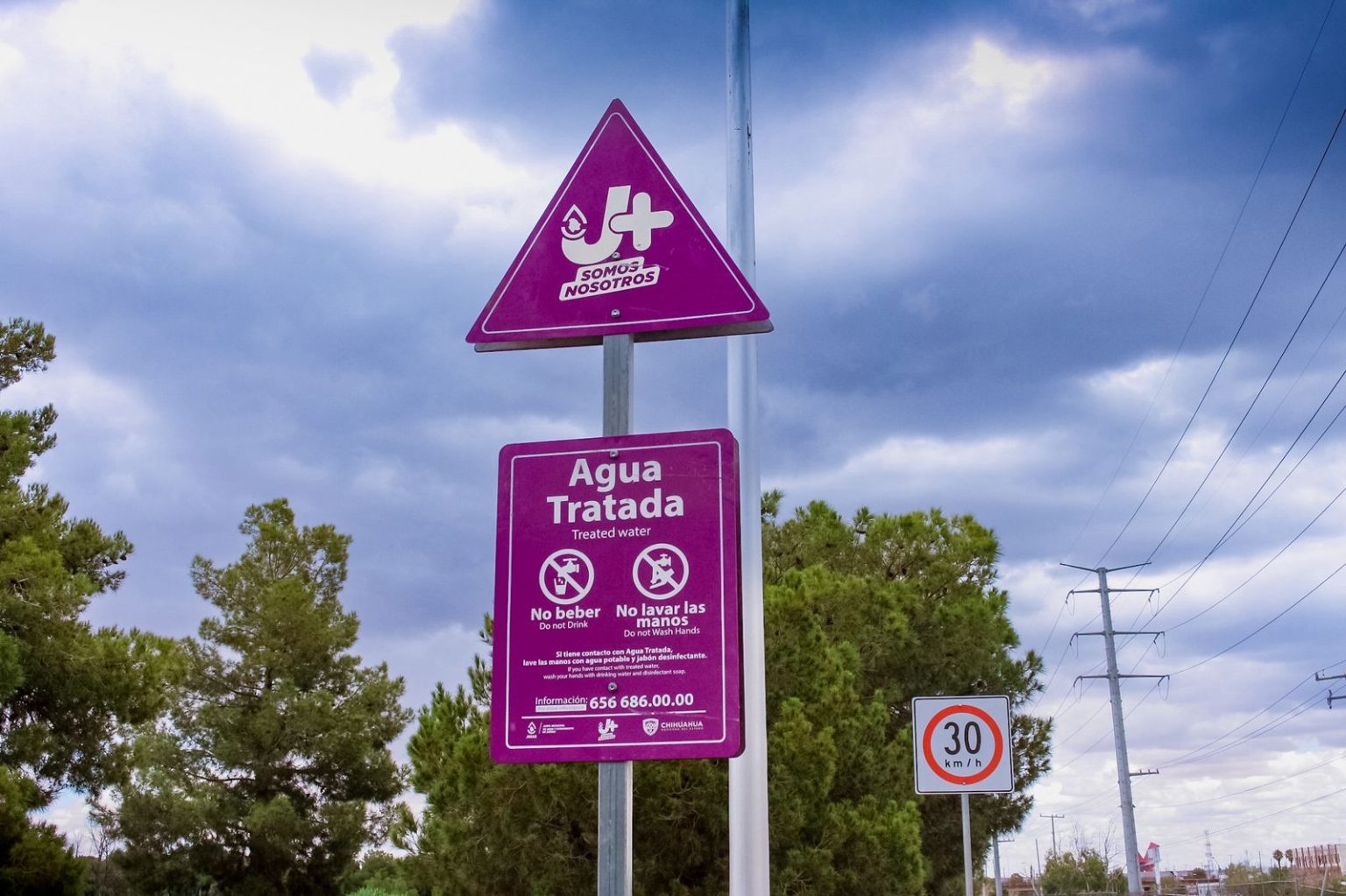 Instala JMAS señalética sobre la Línea Morada en la Avenida Heroico ...